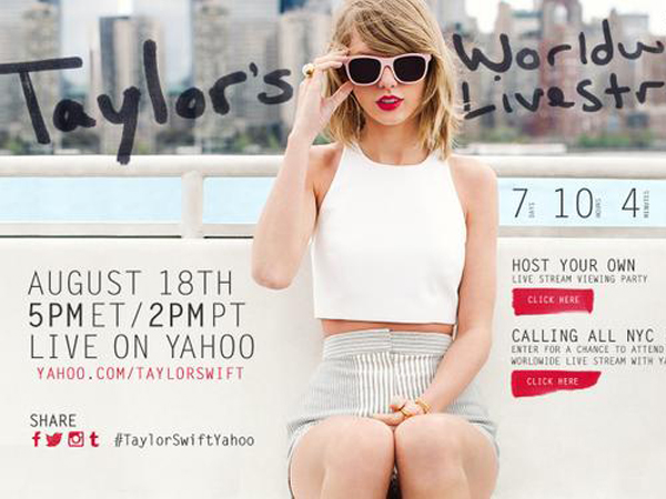 Jelang Perilisan Album Barunya, Taylor Swift Gelar Event Live Streaming ...